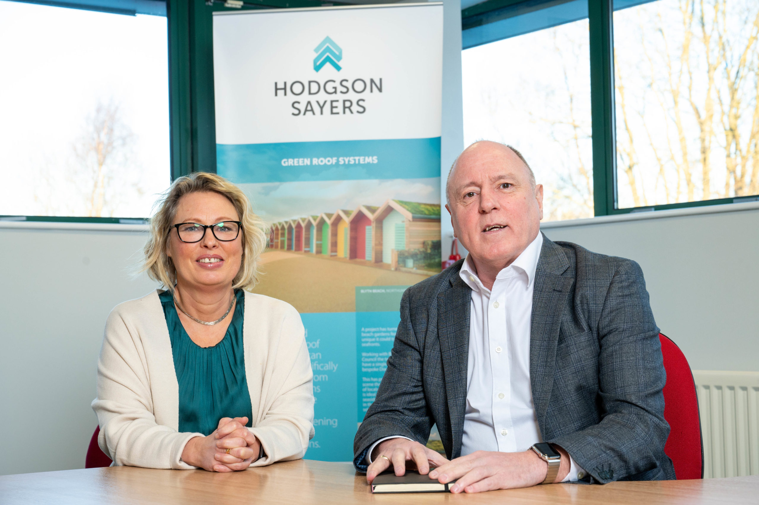 Angela Carney, managing director at Carney Consultancy and John Sayers ...